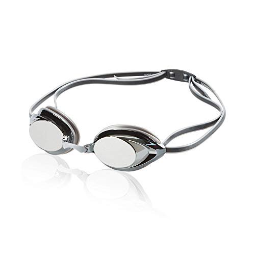Speedo Sport Unisex-Adult Swim Goggles, Mirrored Vanquisher 2.0 with ...