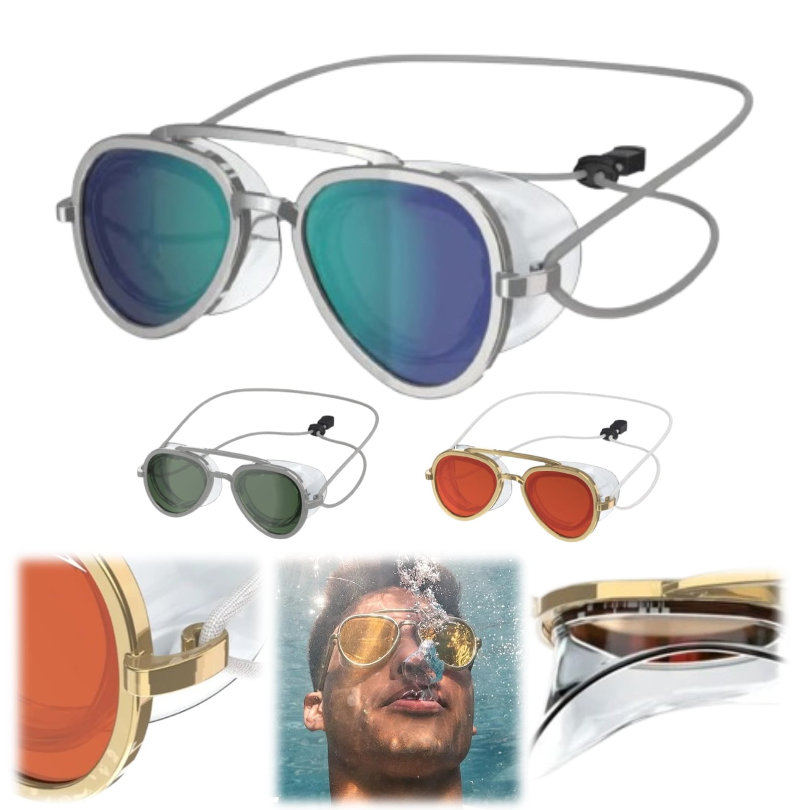 Speedo Unisex Adult Swim Goggles Sunny The Adult Sunny G Goggle ...