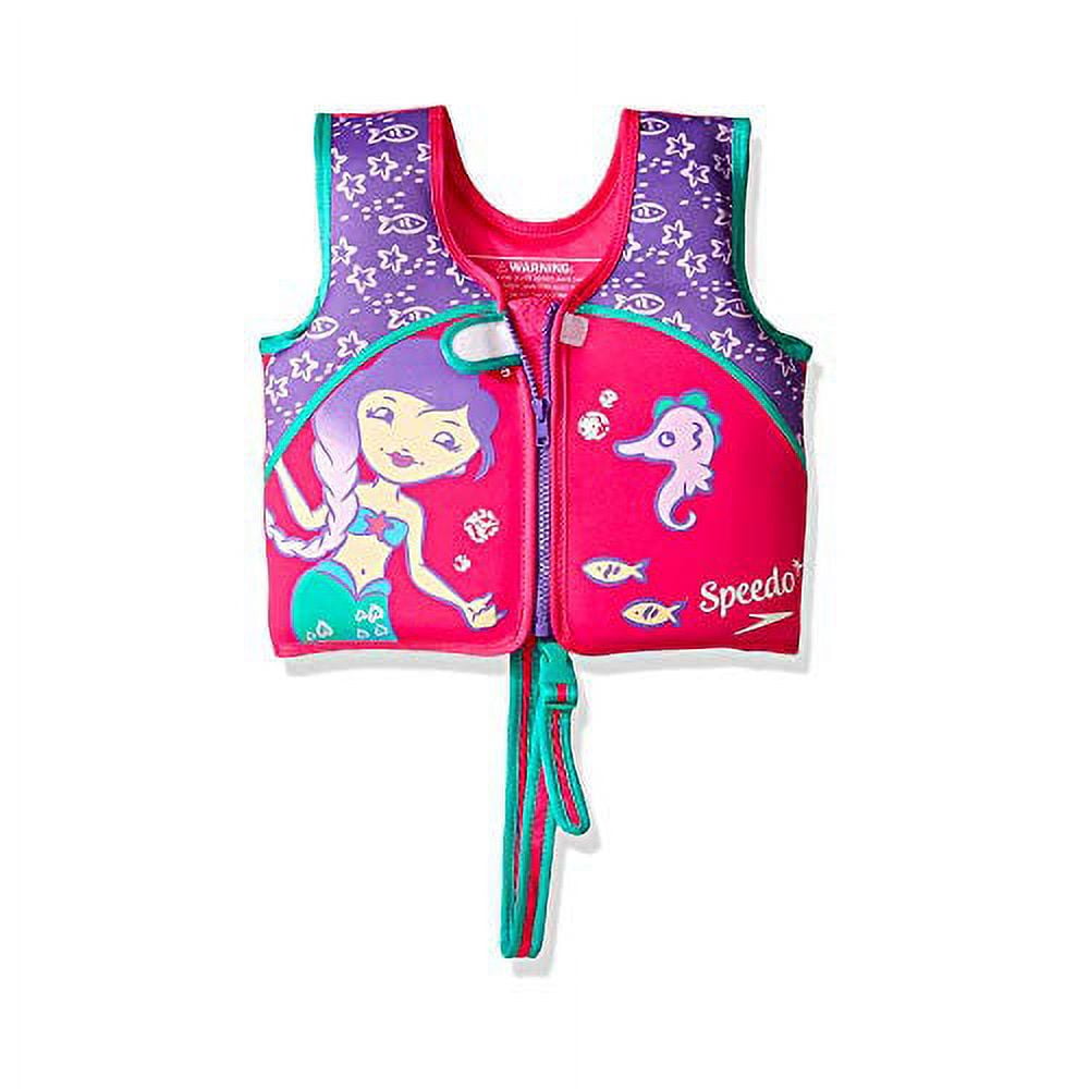 Speedo Unisex-Child Swim Flotation Classic Life Vest Begin to Swim UPF ...