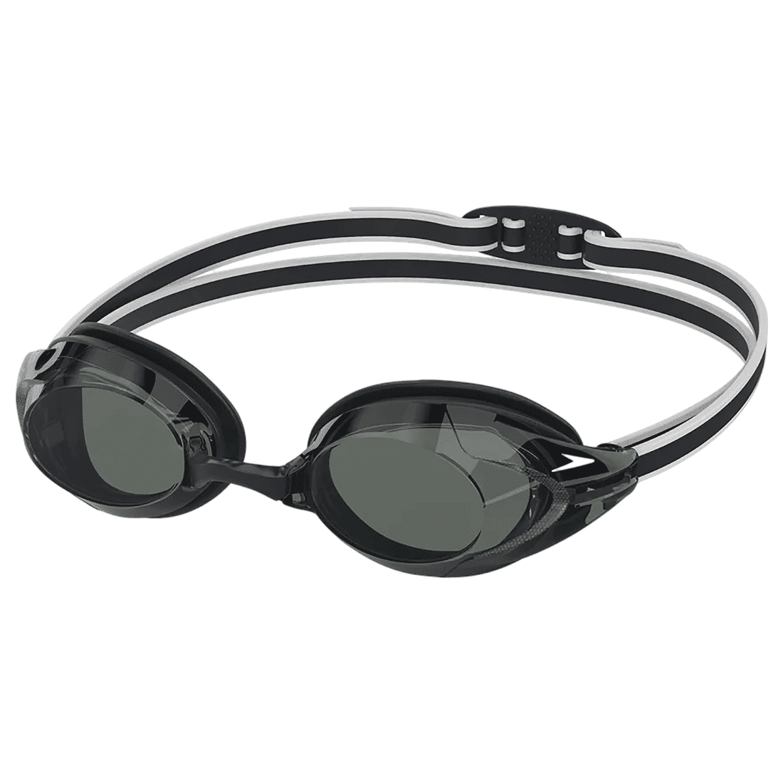 Speedo Adult Vanquisher 3.0 Mirrored Swimming Goggles, Black/Smoke ...