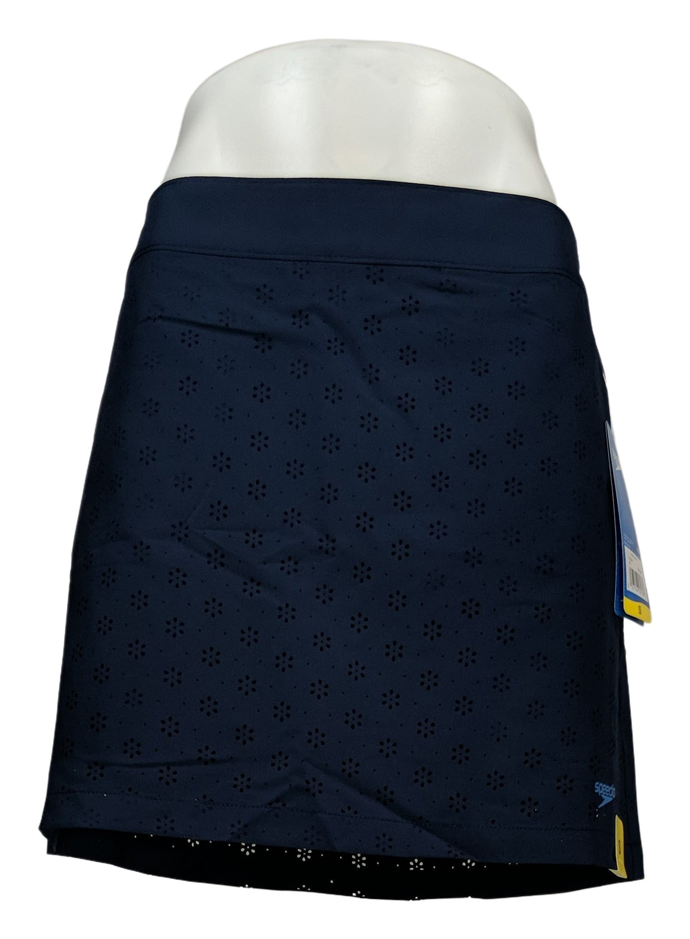 Speedo Women's Shorts Sz S Basic Woven Swim Skort Navy Blue - Walmart.com
