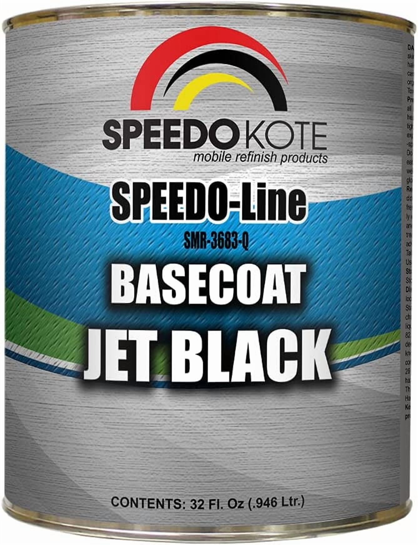 Speedokote Base Coat Black automotive base coat, One Quart SMR-3683-Q ...