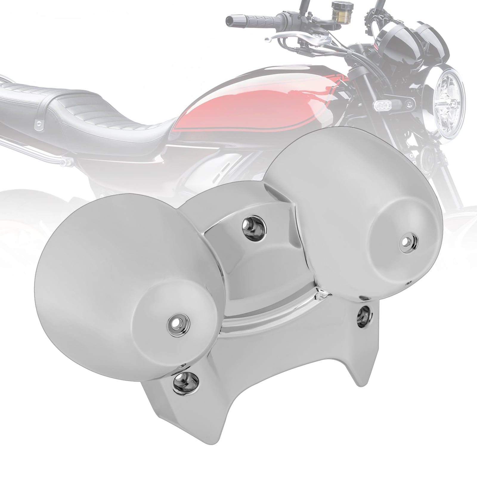 Speedometer Case Tachometer Cover Guard Chrome for Kawasaki Z900Rs ...