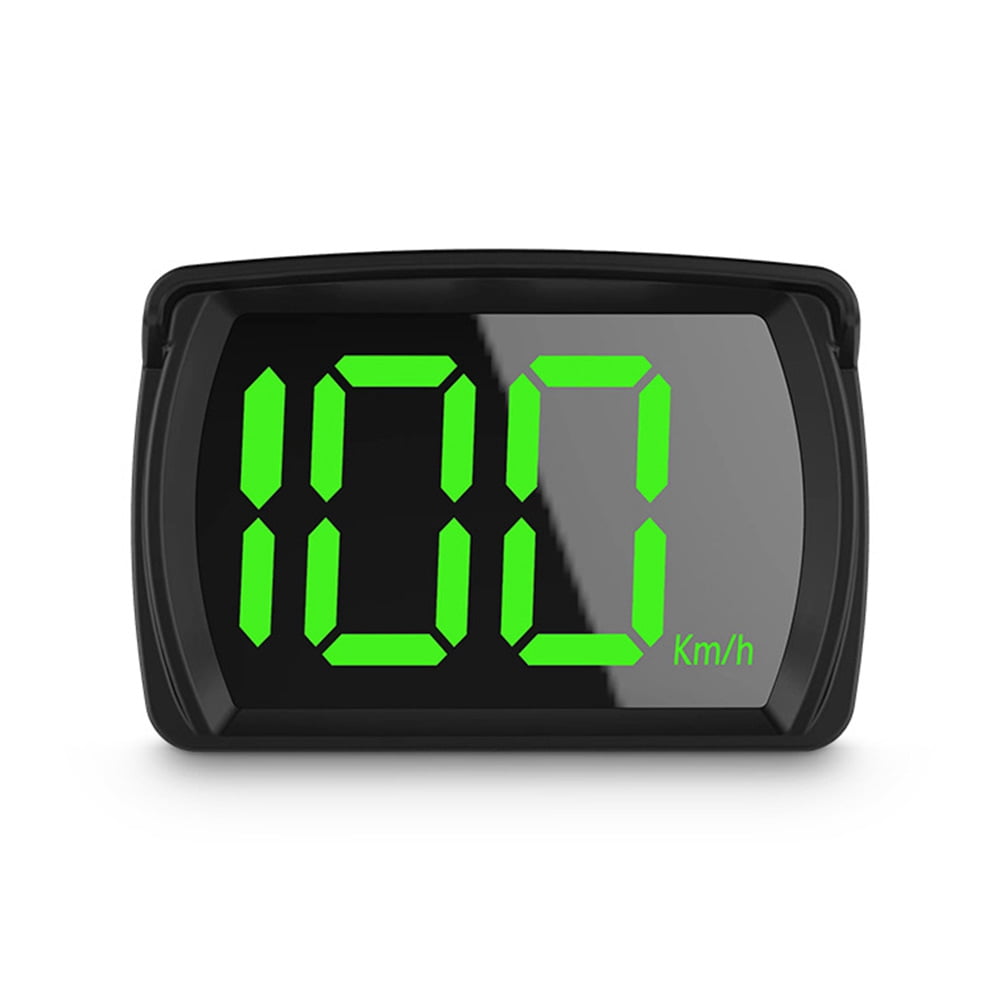 Speedometer HUD GPS Digital Speed Meter with KM/H Speed Speedo Head Up ...
