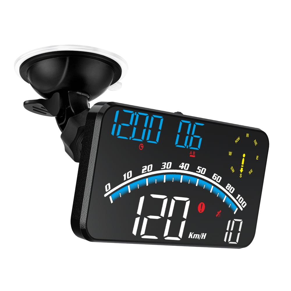 Speedometer Heads Up Display, Car GPS HUD G10, Driving Speed, Clock ...