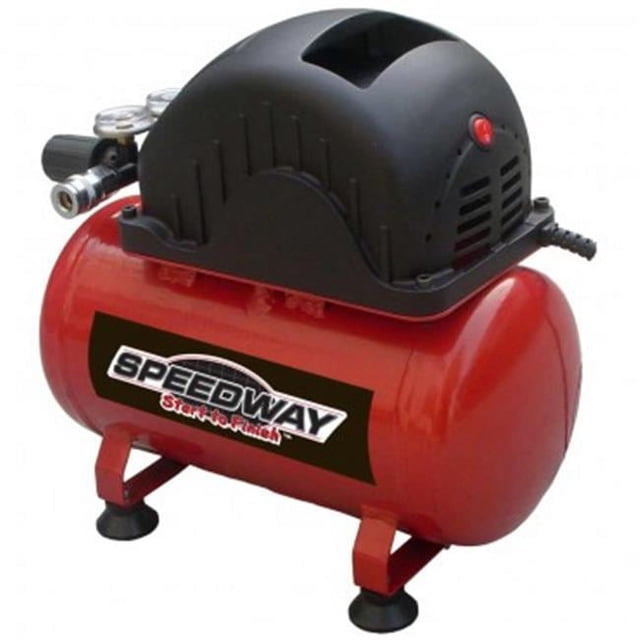 Speedway 2-Gallon Oil Free Air compressor- Hotdog style - Walmart.com