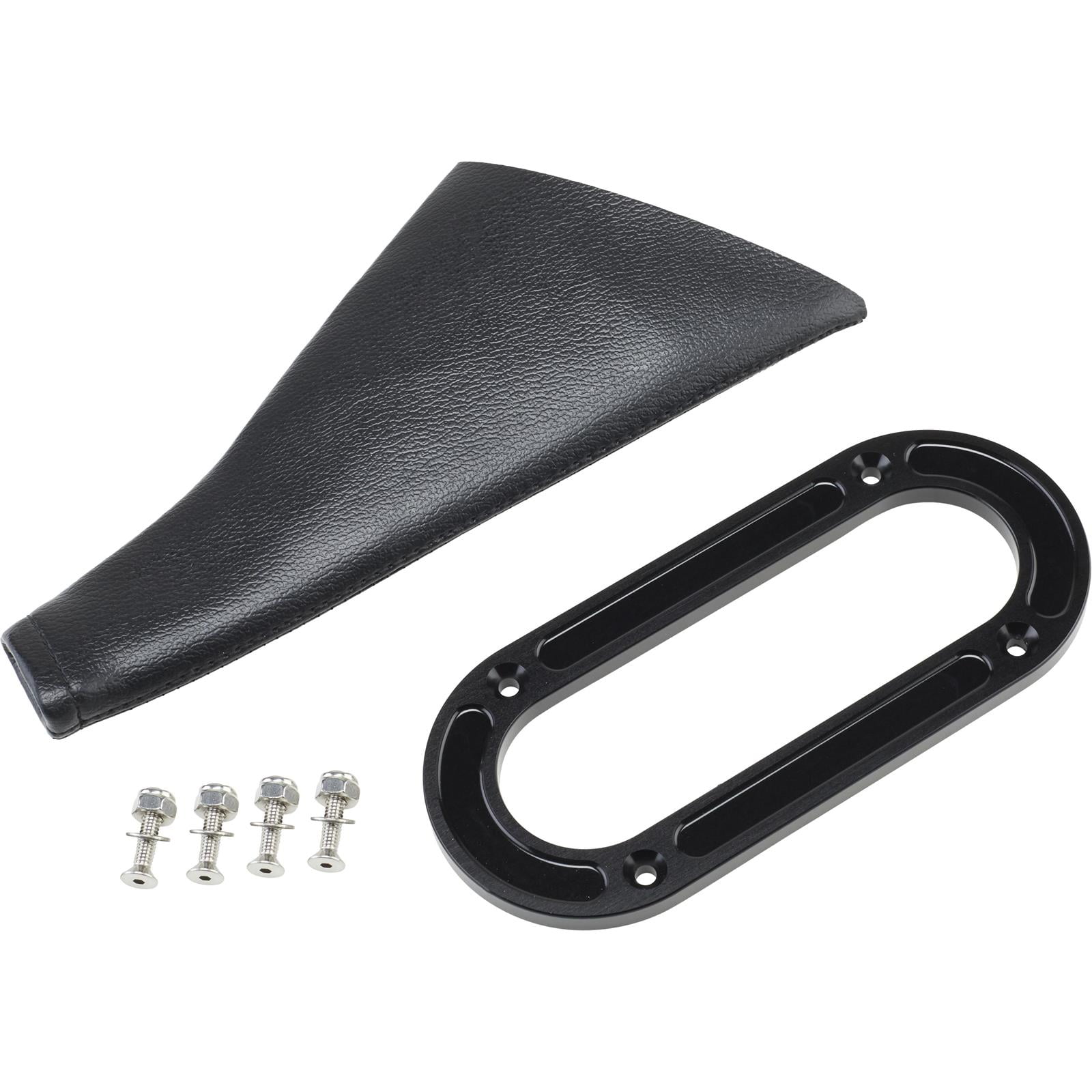 Speedway Motors Floor Mount Parking Brake Boot Kit with Black Anodized ...