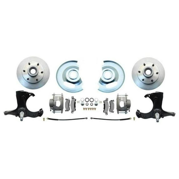 Speedway Motors 1963-1970 GM Truck 6 Lug Disc Brake Kit, Forged ...