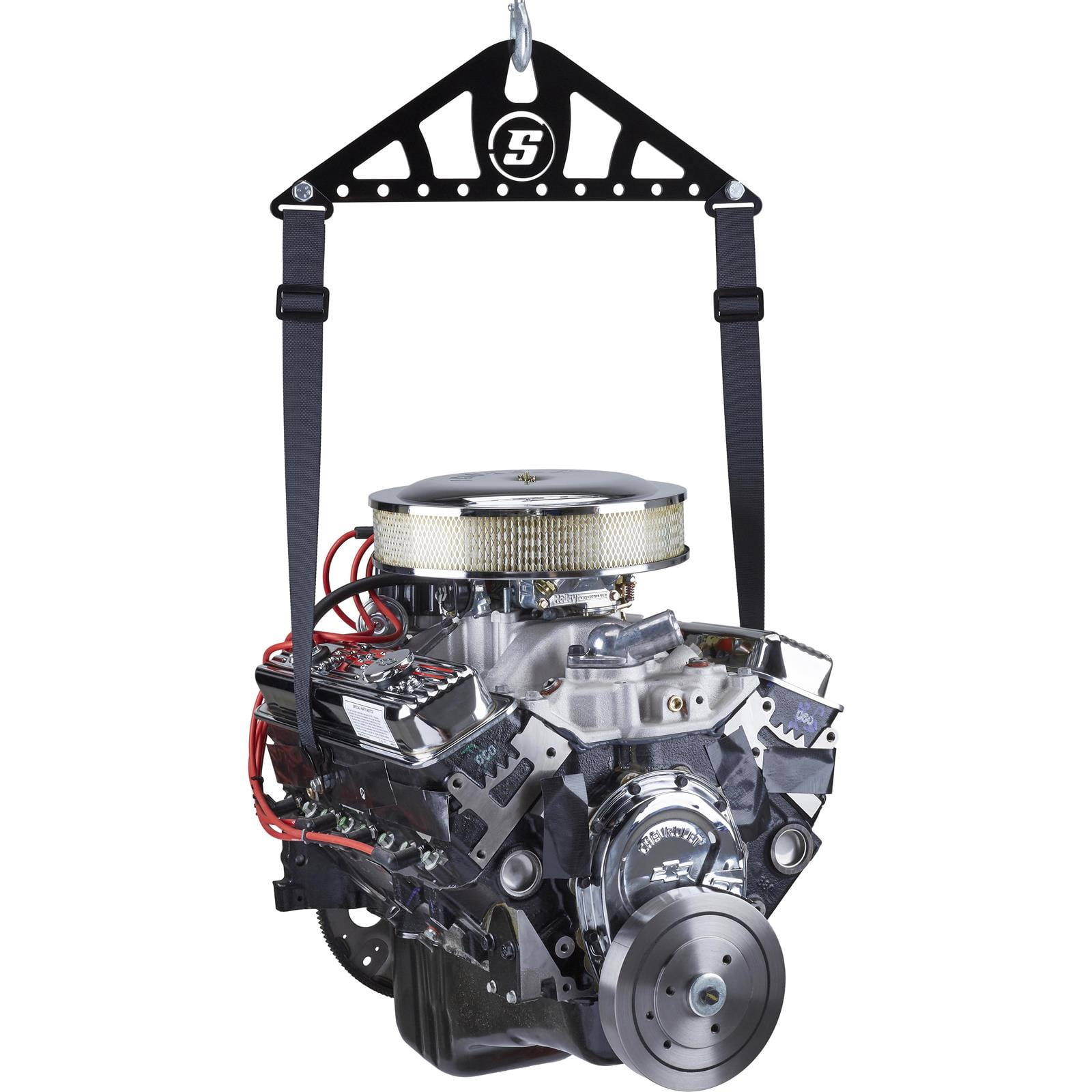 Speedway Motors Engine Lift Bracket, Steel With Nylon Adjustable Straps ...