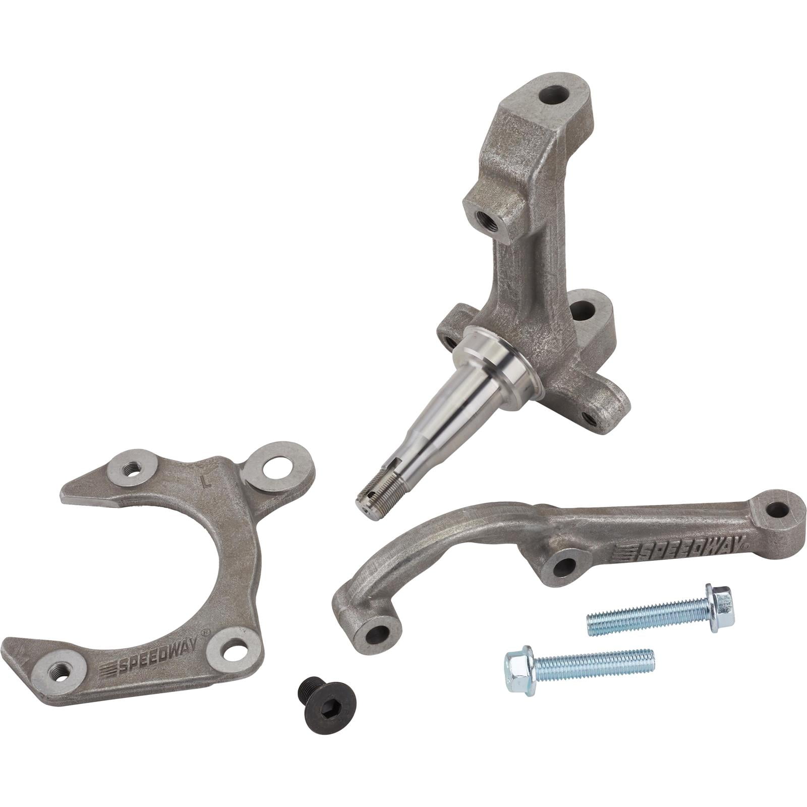 Speedway Motors 3-Piece 1979-Up GM Metric Spindle Kit, IMCA-Approved ...