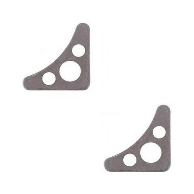 Speedway Motors 50-Piece Steel Weld Gusset Plates Set with Holes, Roll ...