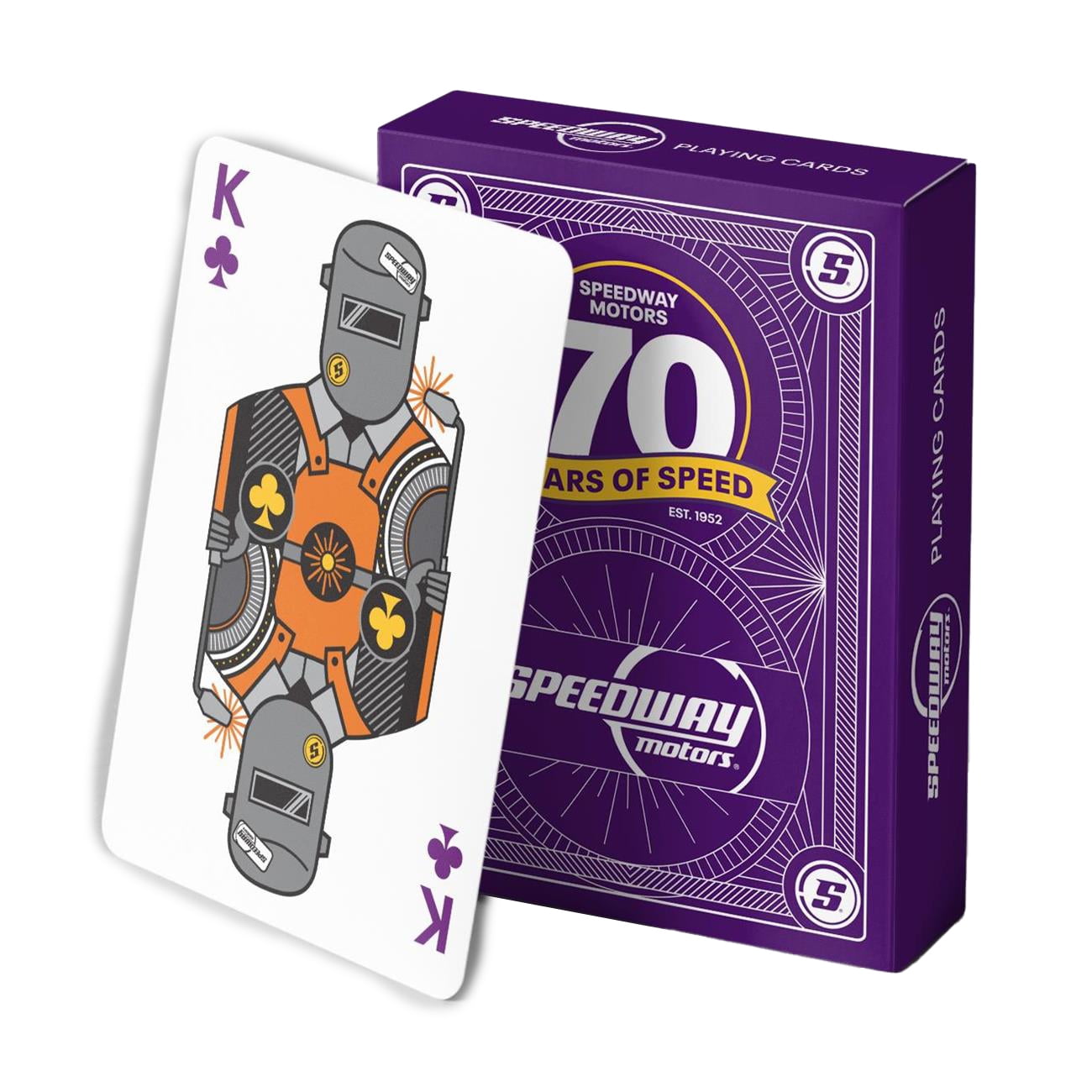 Speedway Motors 70th Anniversary Limited Edition Playing Cards - Casino ...