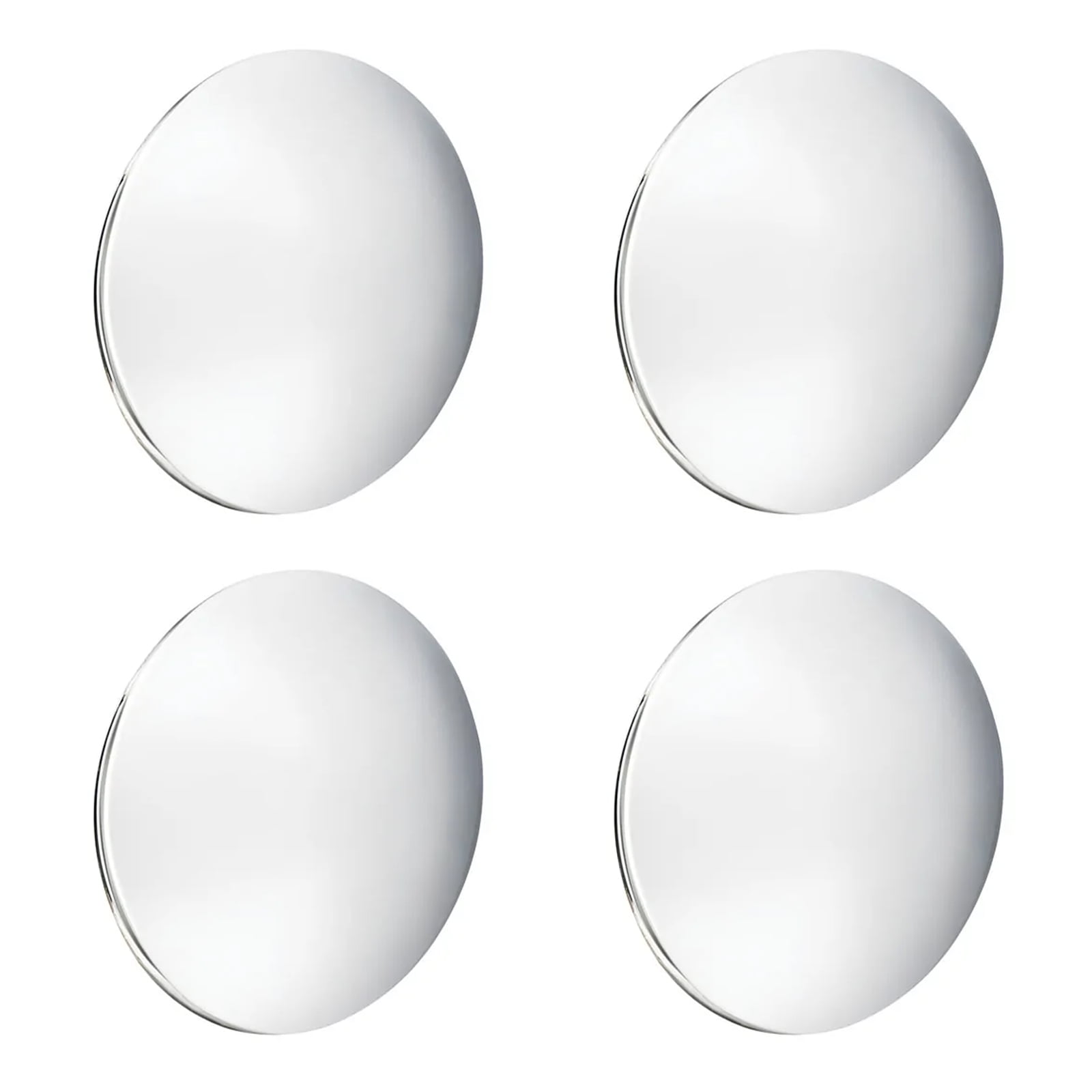 Speedway Motors 15 in. Wheel Hubcap Chrome Steel Silver, 4 Pack ...