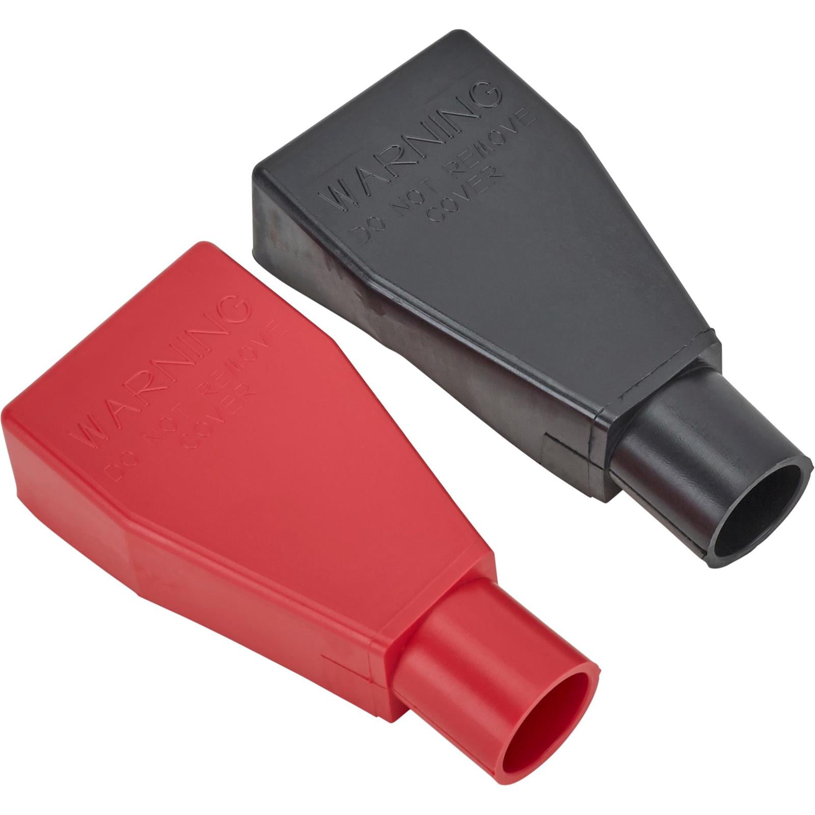 Speedway Motors Battery Terminal Protector Cover Kit, Red/Black ...