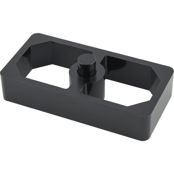 Speedway Motors Black Aluminum 1 Inch Extruded Leaf Spring Lowering ...