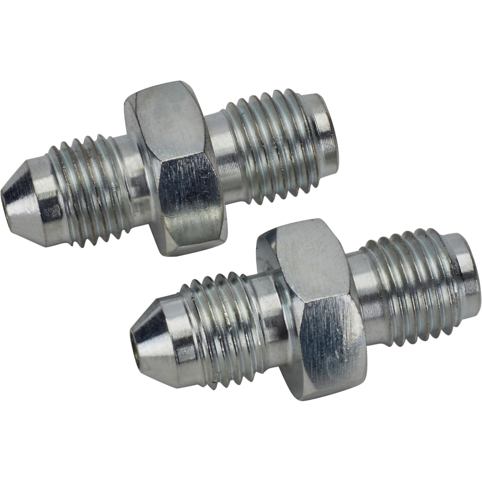 Speedway Motors Brake Line Fittings Adapter, 3/8 Inch-24 IFM to -3 AN ...