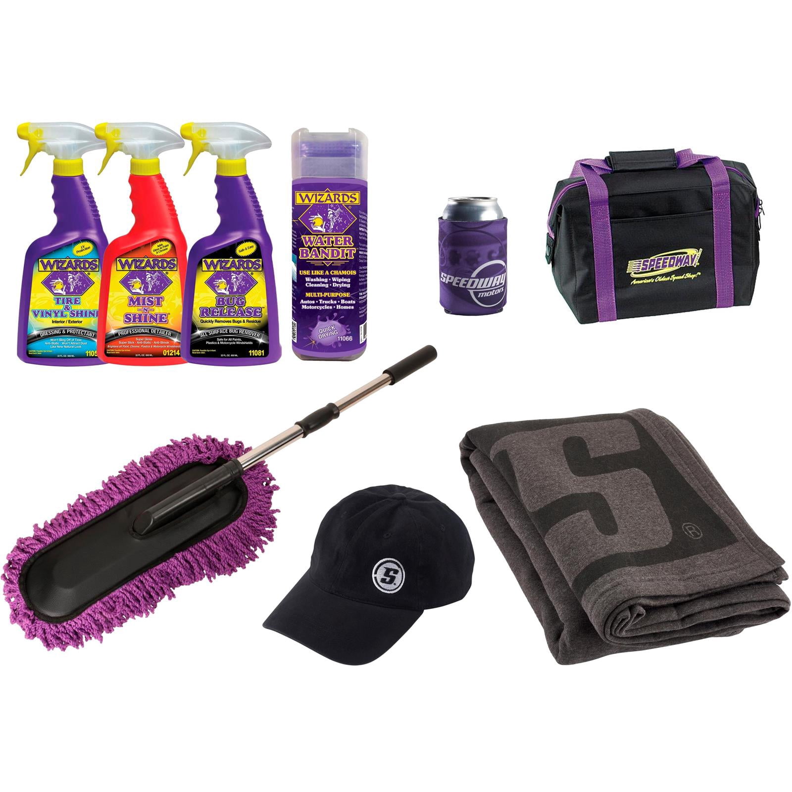 Speedway Motors Car Show Essentials with Wizards Detailing Kit ...