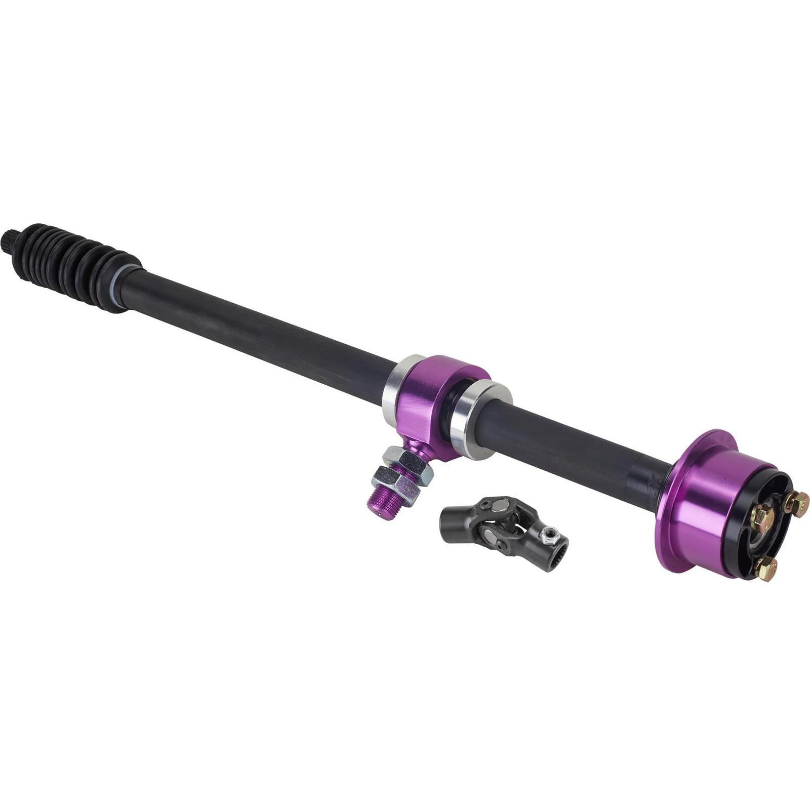 Speedway Motors Collapsible Steering Column and U-Joint Kit, Adjustable 22.5"-32", Quick-Release ...