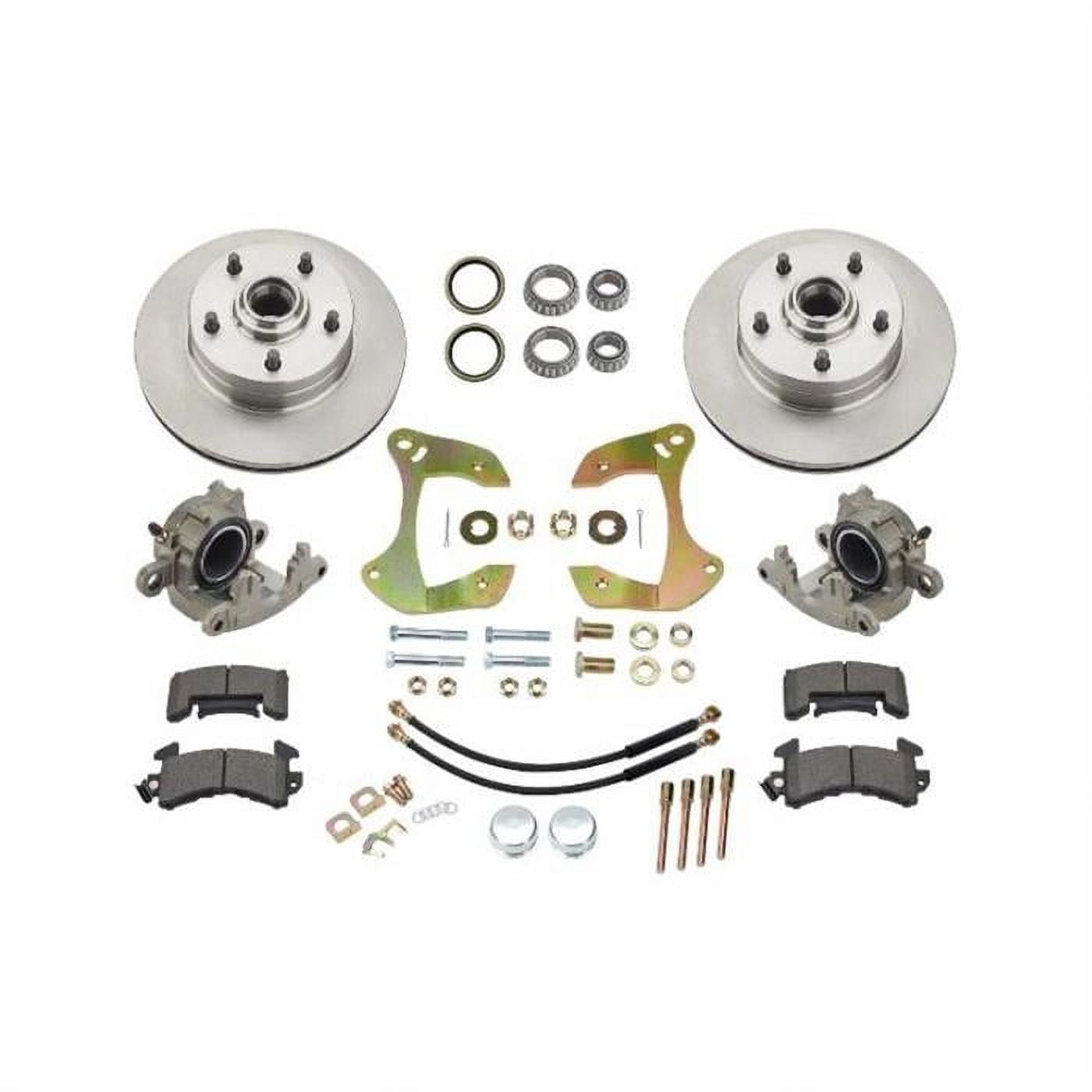 Speedway Motors Deluxe Disc Brake Kit, 1955-1964 Chevy Full-Size Car ...