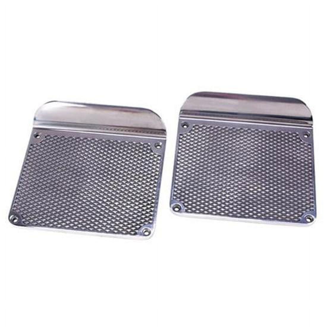 Speedway Motors Diamond Style Step Plates: Polished Aluminum Step Side ...