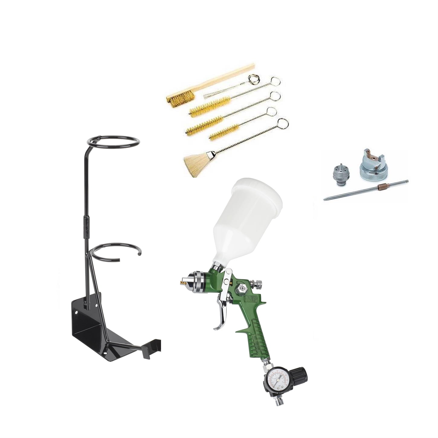 Speedway Motors E-Z Automotive Paint Gun Kit, Features High-Performance ...