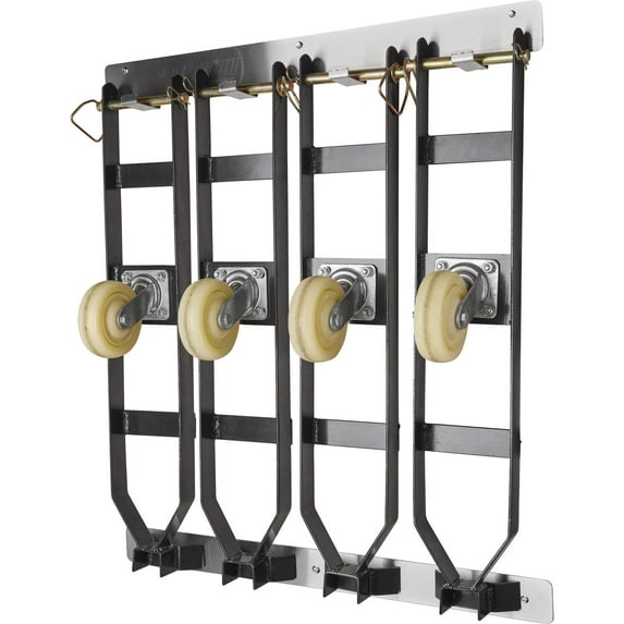Speedway Motors Four Post Lift Caster Storage Rack, 304 Stainless ...