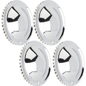 Shop Chrome and Steel Baby Moon Hubcaps for Vehicles at Walmart
