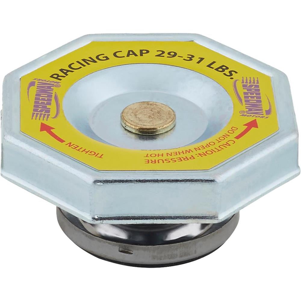 Speedway Motors High Pressure Radiator Cap - 29-31 Lbs - Boiling Point ...