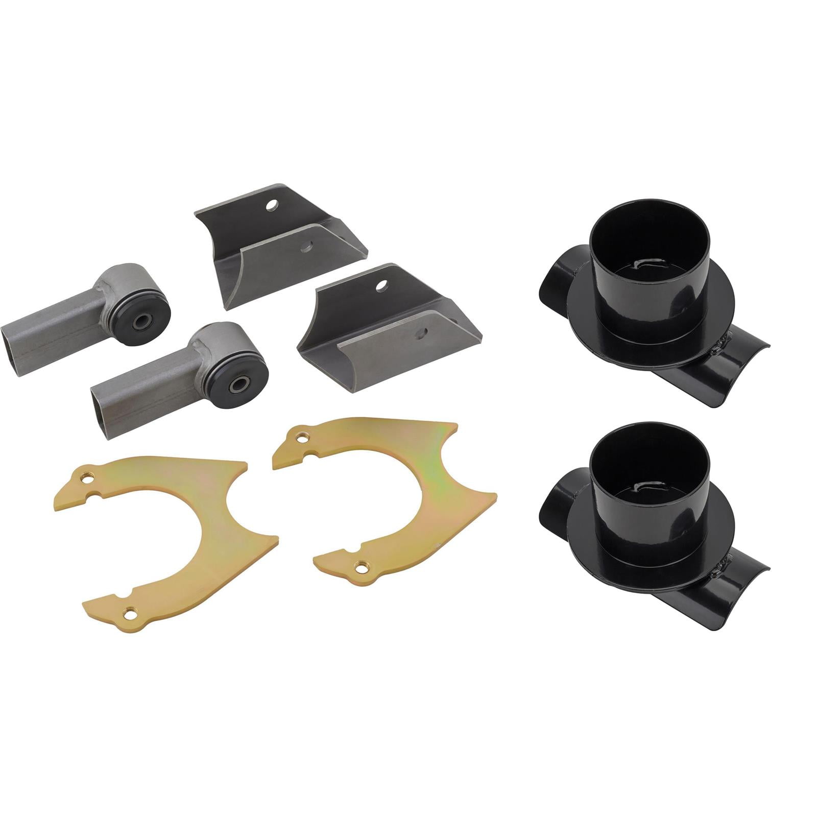 Speedway Motors IMCA Axle Brackets and Coil Spring Mounts, Fits Ford 9 ...