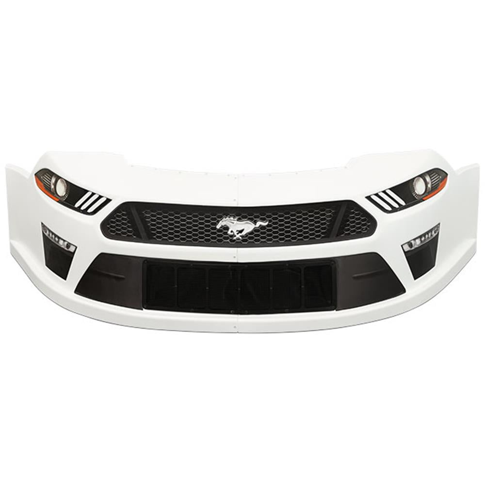 Speedway Motors MD3 Stock Car Nose, Ford Mustang, White, Decals ...