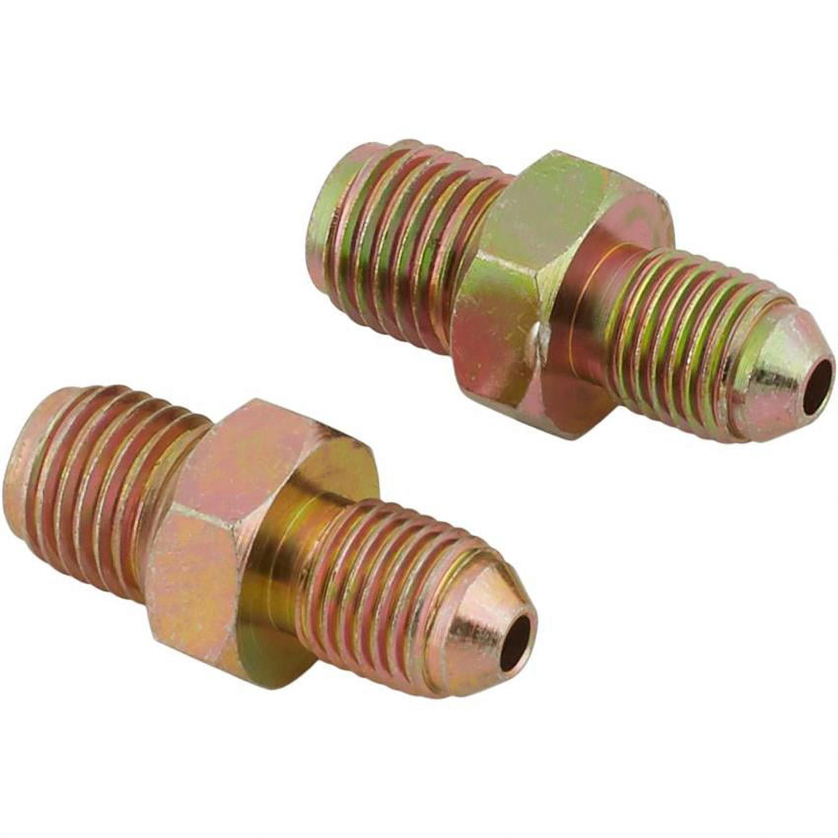 Speedway Motors Male Brake Adapter Fitting, 7/16-24 Inverted Flare to ...