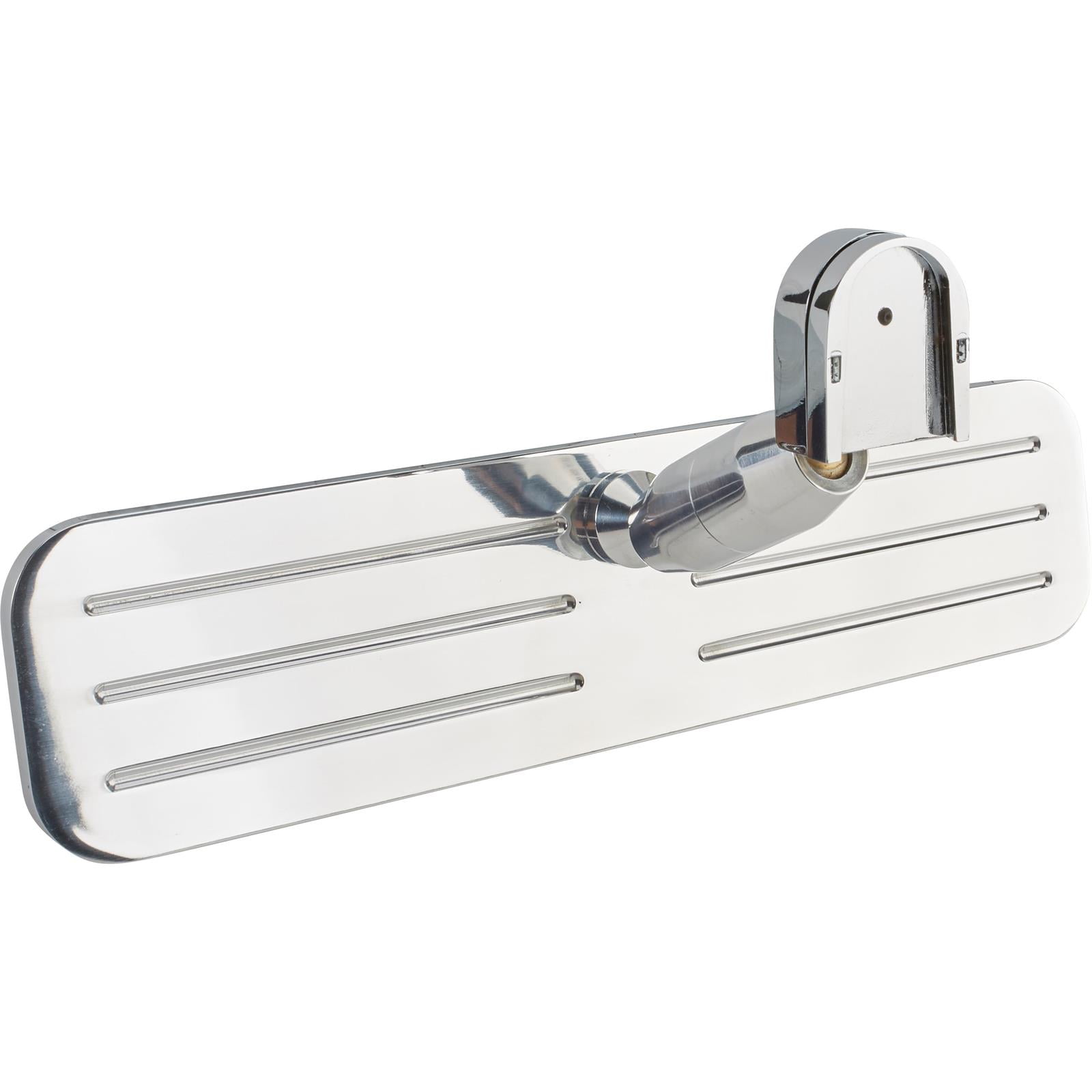 Speedway Motors Polished Ball Milled Billet Aluminum Interior Rear View ...