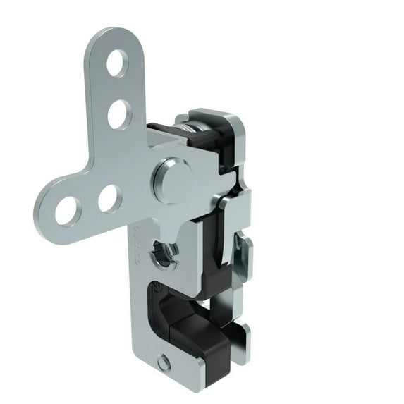Speedway Motors Small Steel Rotary Push-to-Close Bearjaw Latch, Left ...