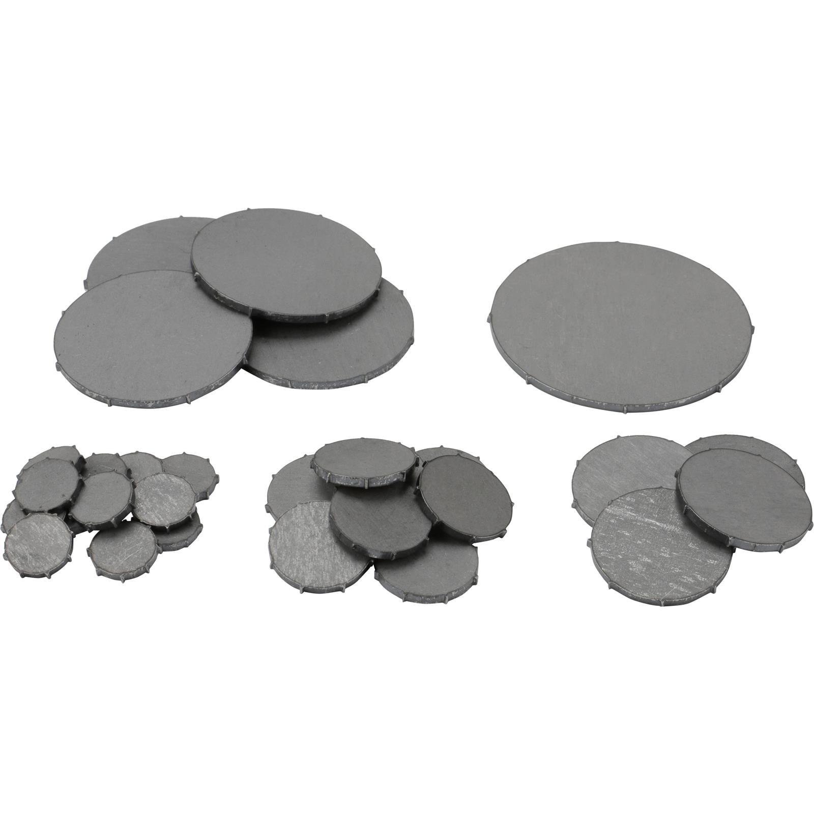 Speedway Motors Smooth Firewall and Floor Hole Fill Kit, 14 Gauge Steel ...