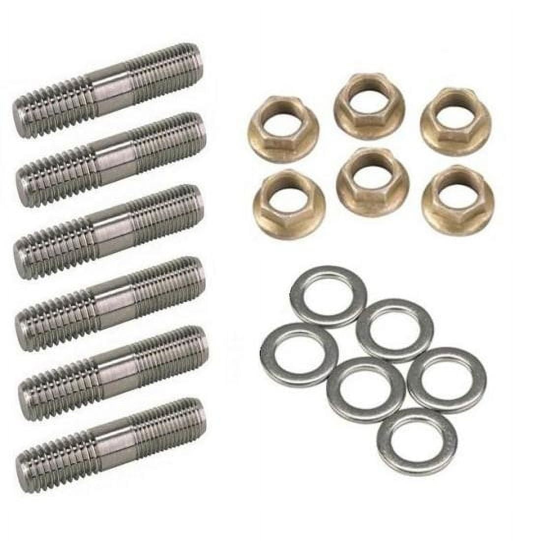 Speedway Motors Tru-Lite Titanium Torque Tube Stud Kits, Includes 6 ...