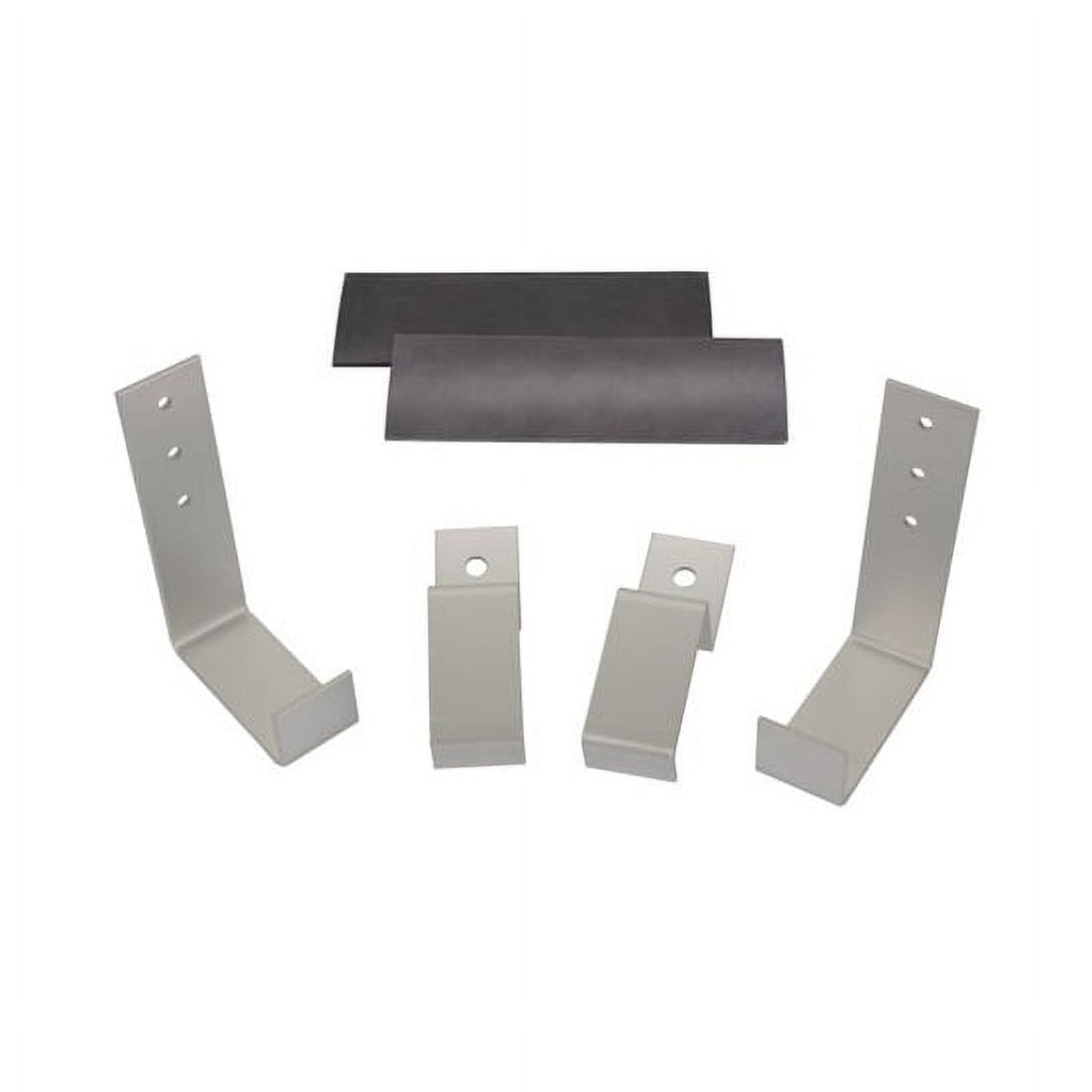 Speedway Motors Universal Aluminum Radiator Mounting Bracket with Pads ...