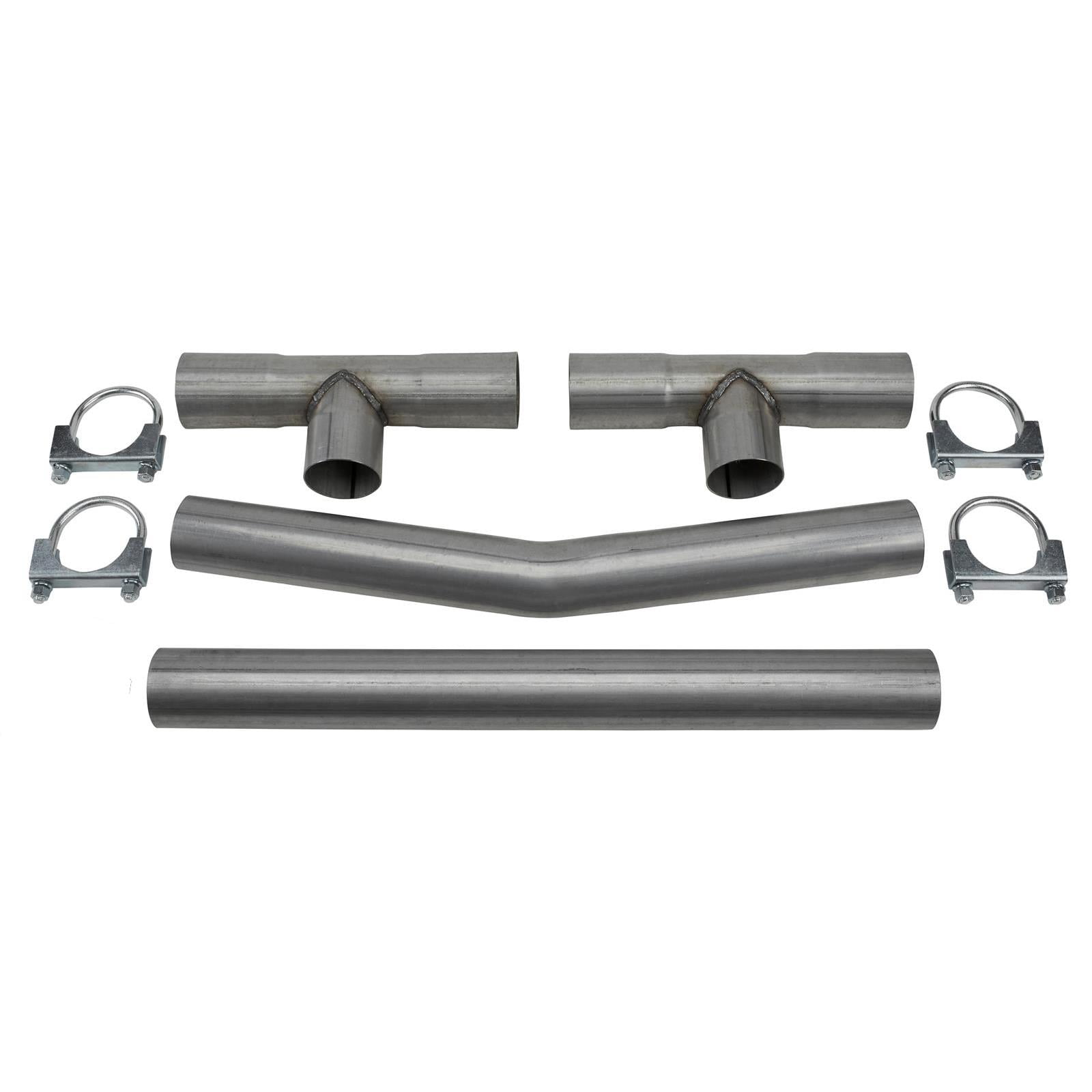 Speedway Motors Universal Dual Exhaust H-Pipe Balance Tube Kit ...