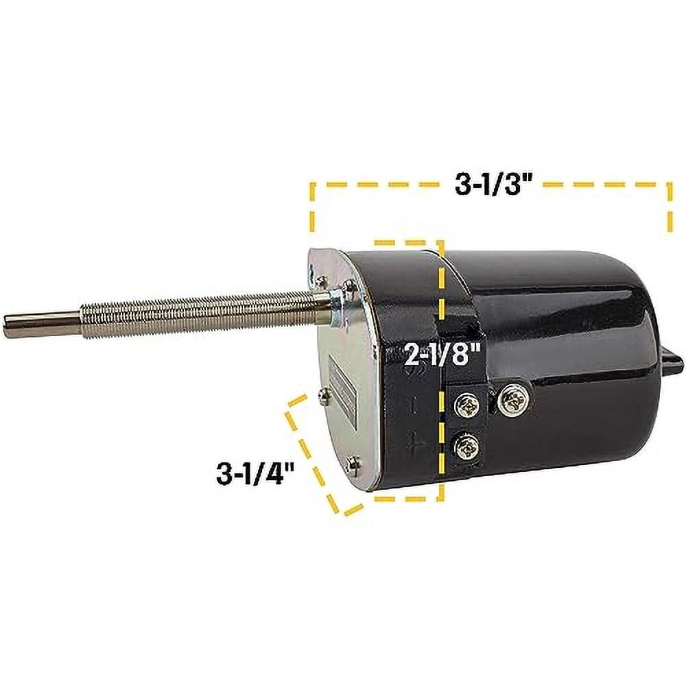 Speedway Motors Universal Electric Windshield Wiper Motor Kit, 12 Volt ...