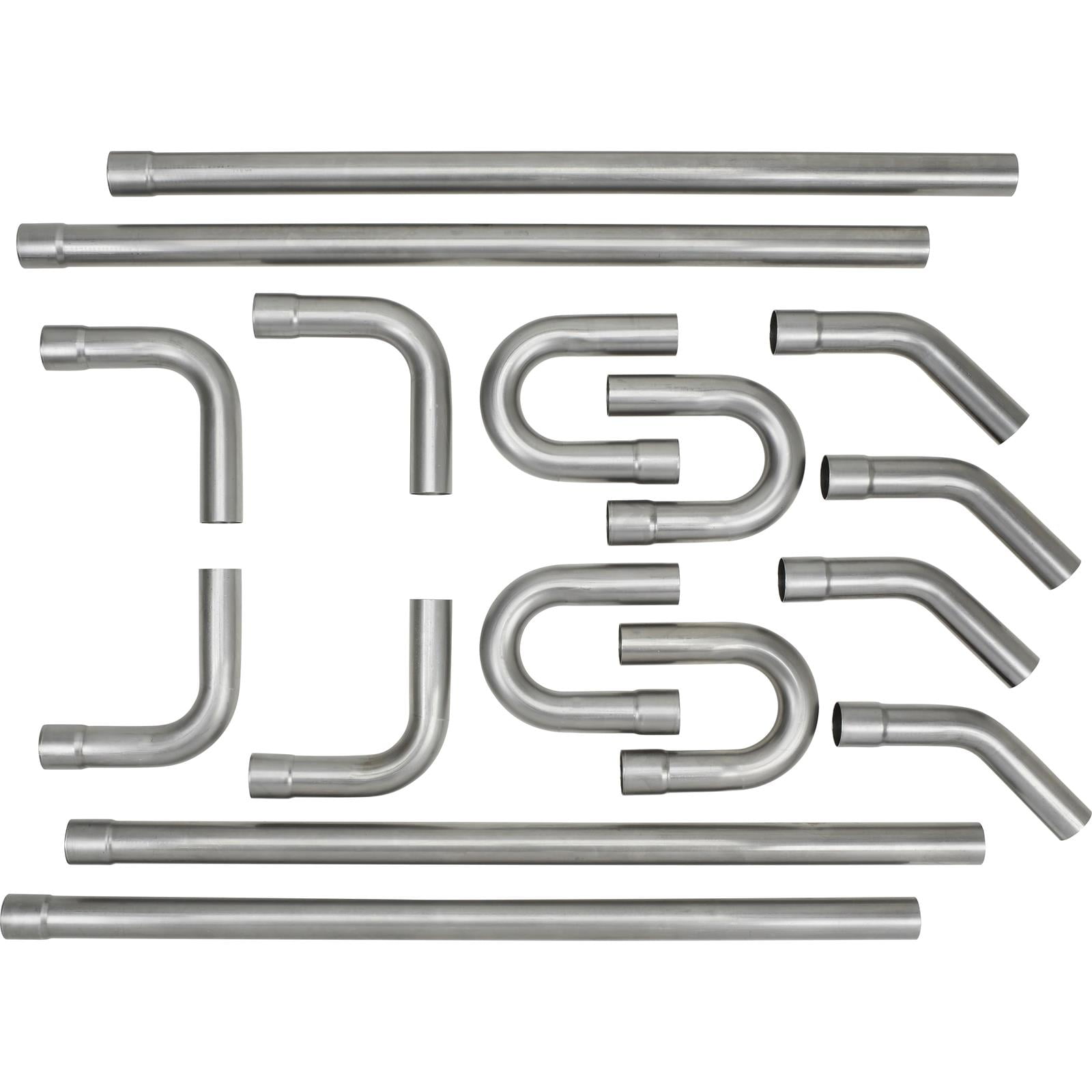 Speedway Motors Universal Mild Steel Mandrel Bend Kit, 2-1/2 Inch Pipe ...