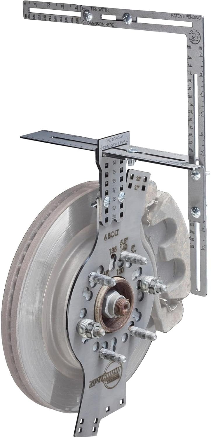 Speedway Motors WheelWise™ 6-Lug Wheel Fitment Tool with Tire Size ...
