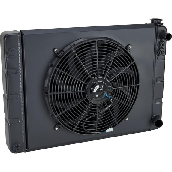 Speedway Motors WindChill LS Swap 28x19 3-Row Aluminum Radiator Kit w ...