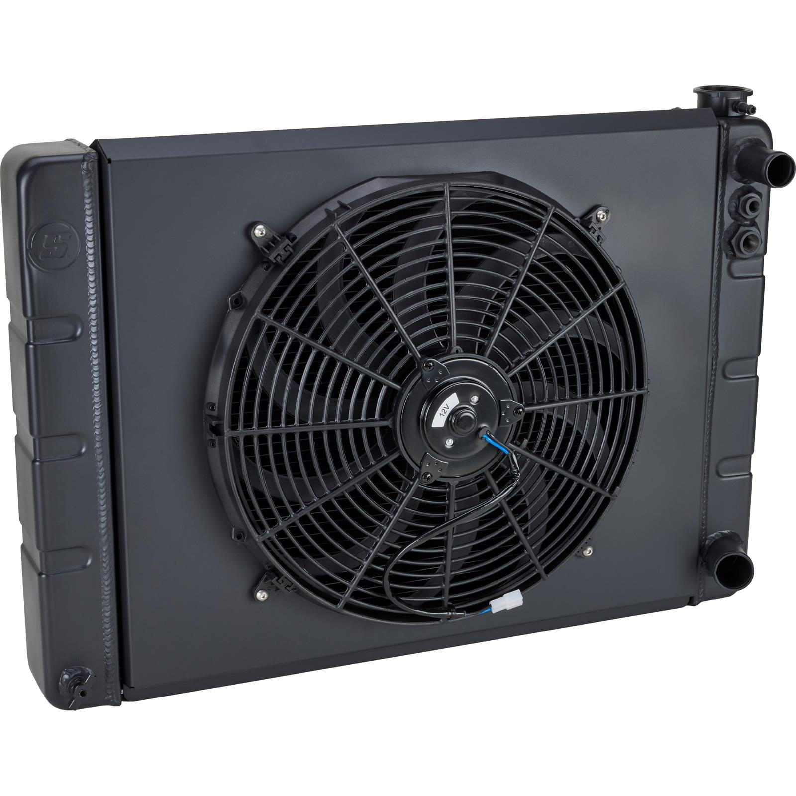 Speedway Motors WindChill LS Swap 31x19 3-Row Aluminum Radiator Kit w ...