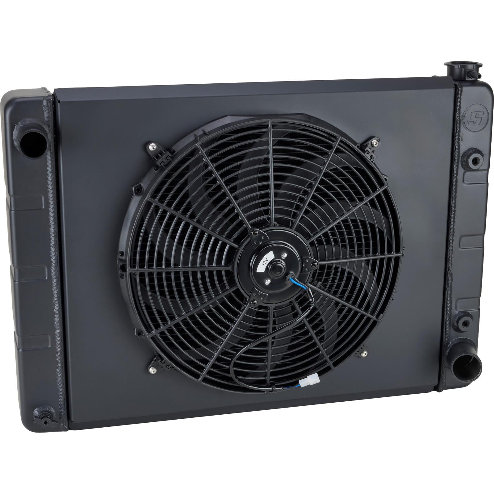 Speedway Motors WindChill SBC/BBC 3-Row Aluminum Radiator Kit with ...