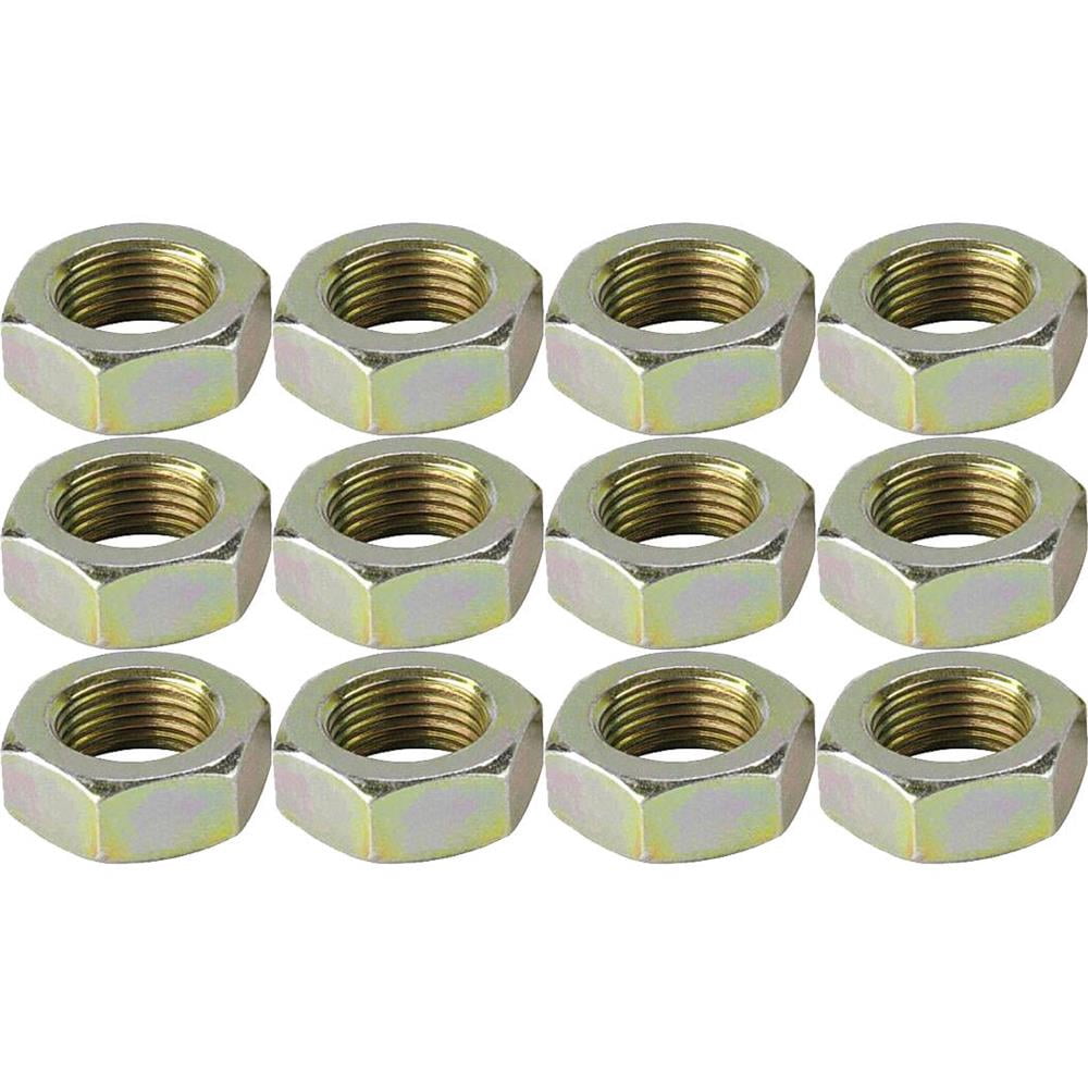 Speedway Plain Steel Jam Nut, 11/16-18 LH & RH, 12 Pack - Walmart.com