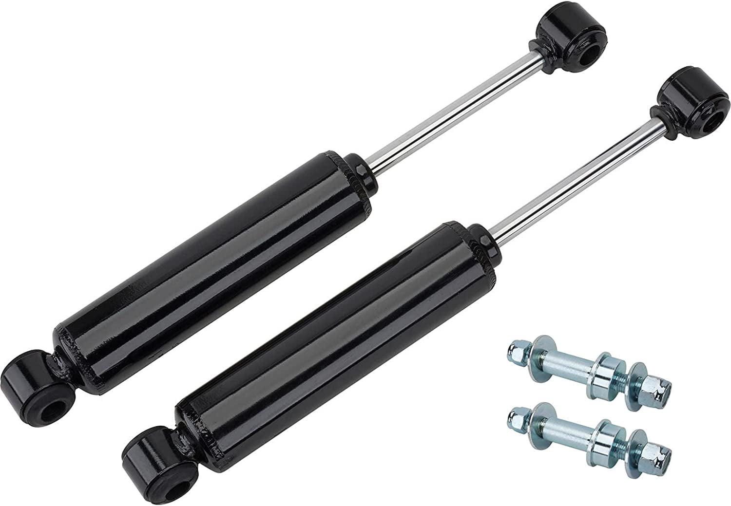 Speedway Short Gas-Filled Tube Shocks, Black Painted w/Studs - Walmart.com