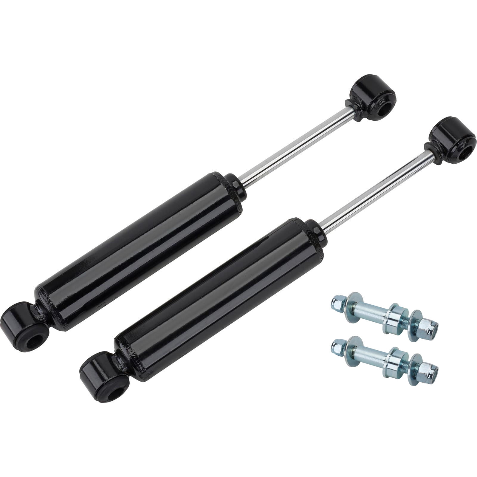 Speedway Short Gas-Filled Tube Shocks, Black Painted w/Studs - Walmart.com