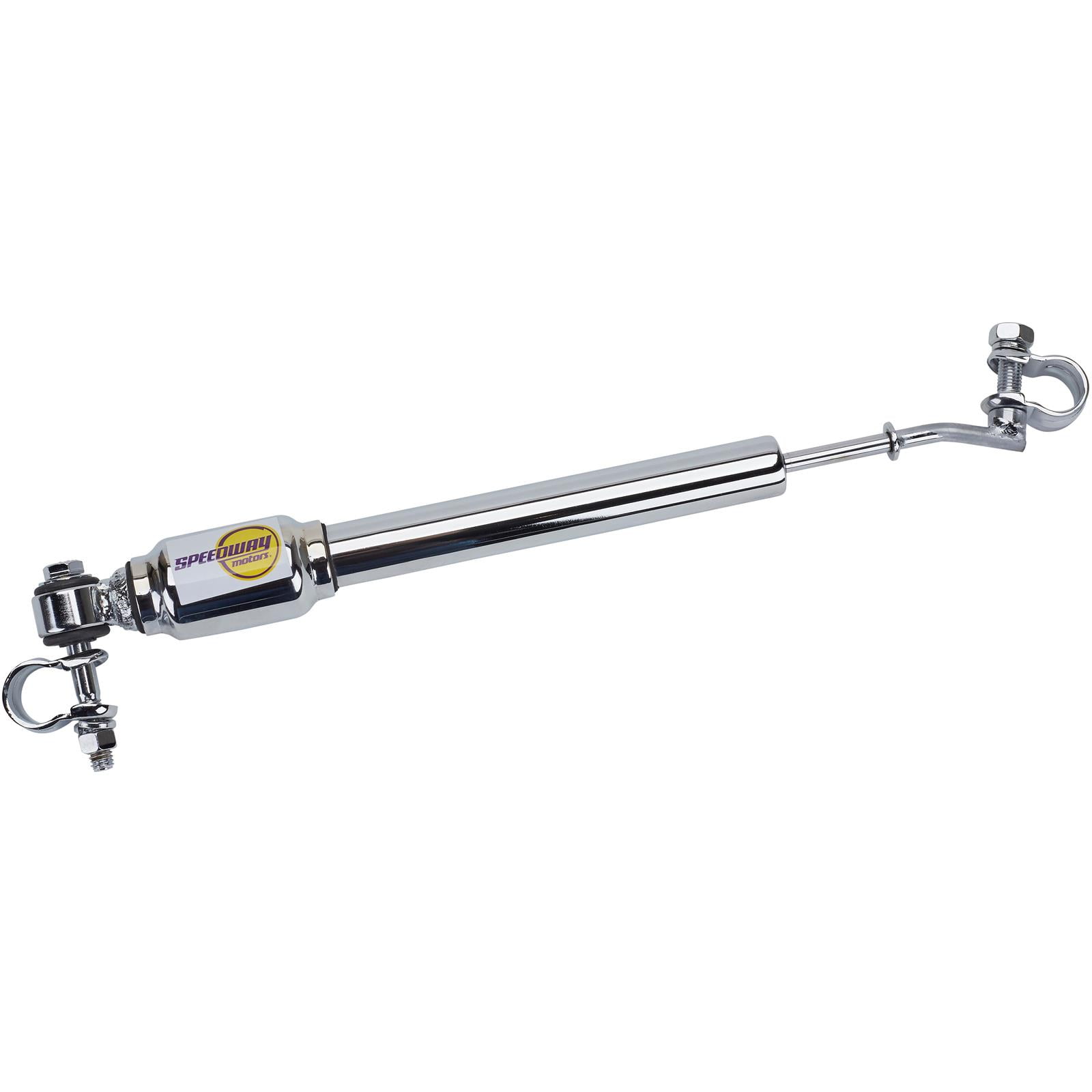 Speedway Motors Steering Stabilizer, Chrome Finish, Universal Bolt-On ...