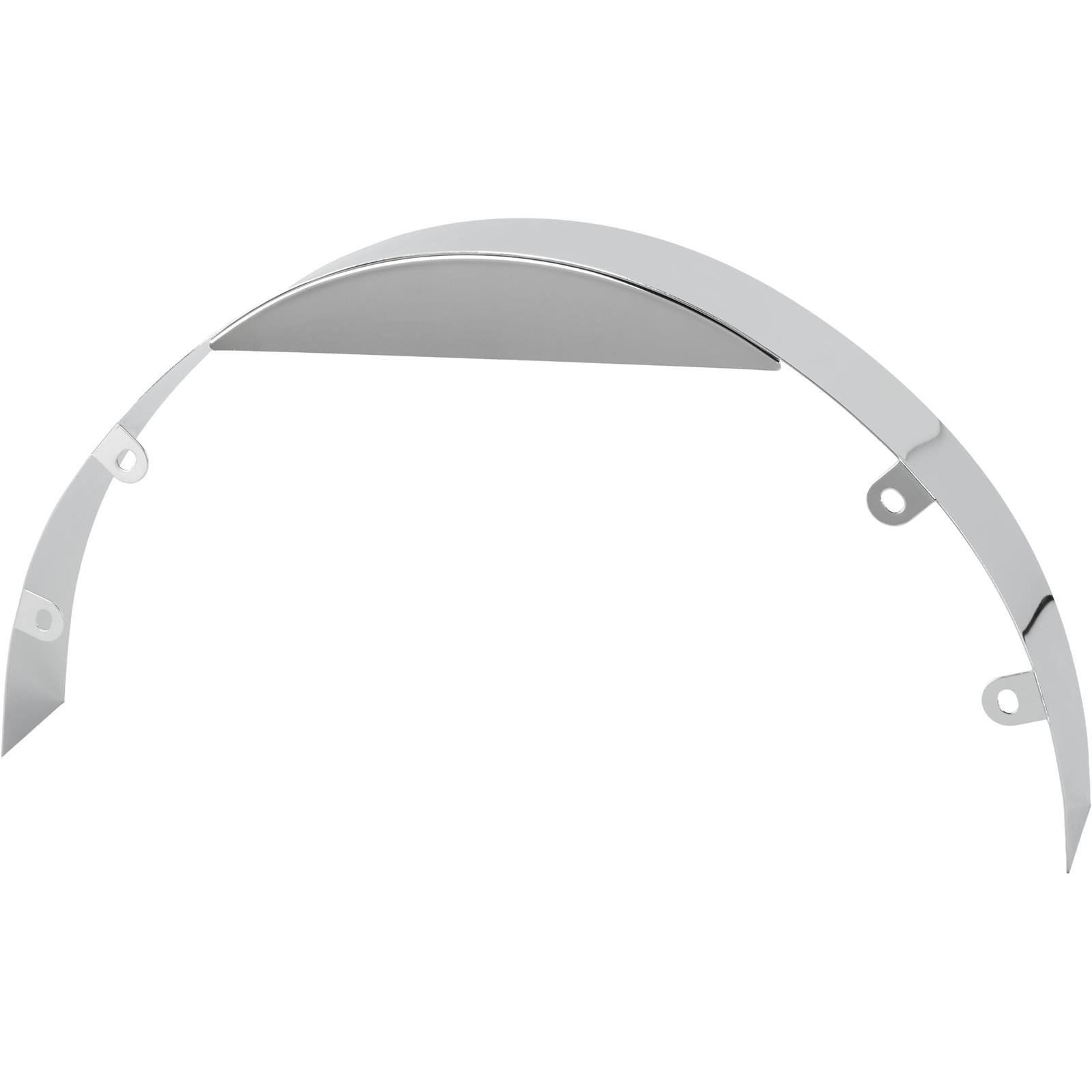 Speedway Universal Chrome Radiator Cooling Fan Shroud - 3" Wide ...