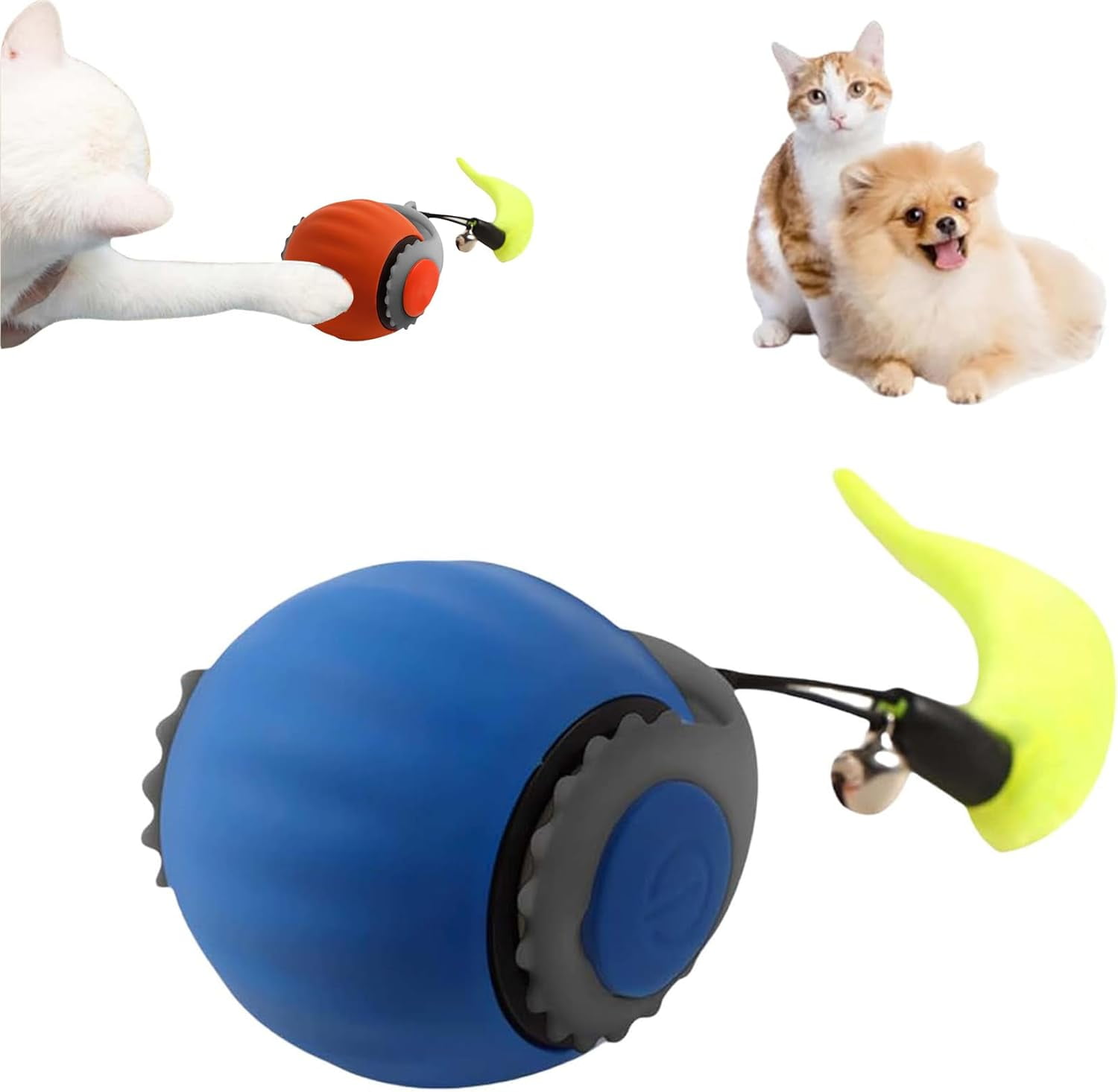 Speedy 3.0 Tail Cat Toy, 2025 Upgrade Speedy Tail Interactive Cat Toy ...