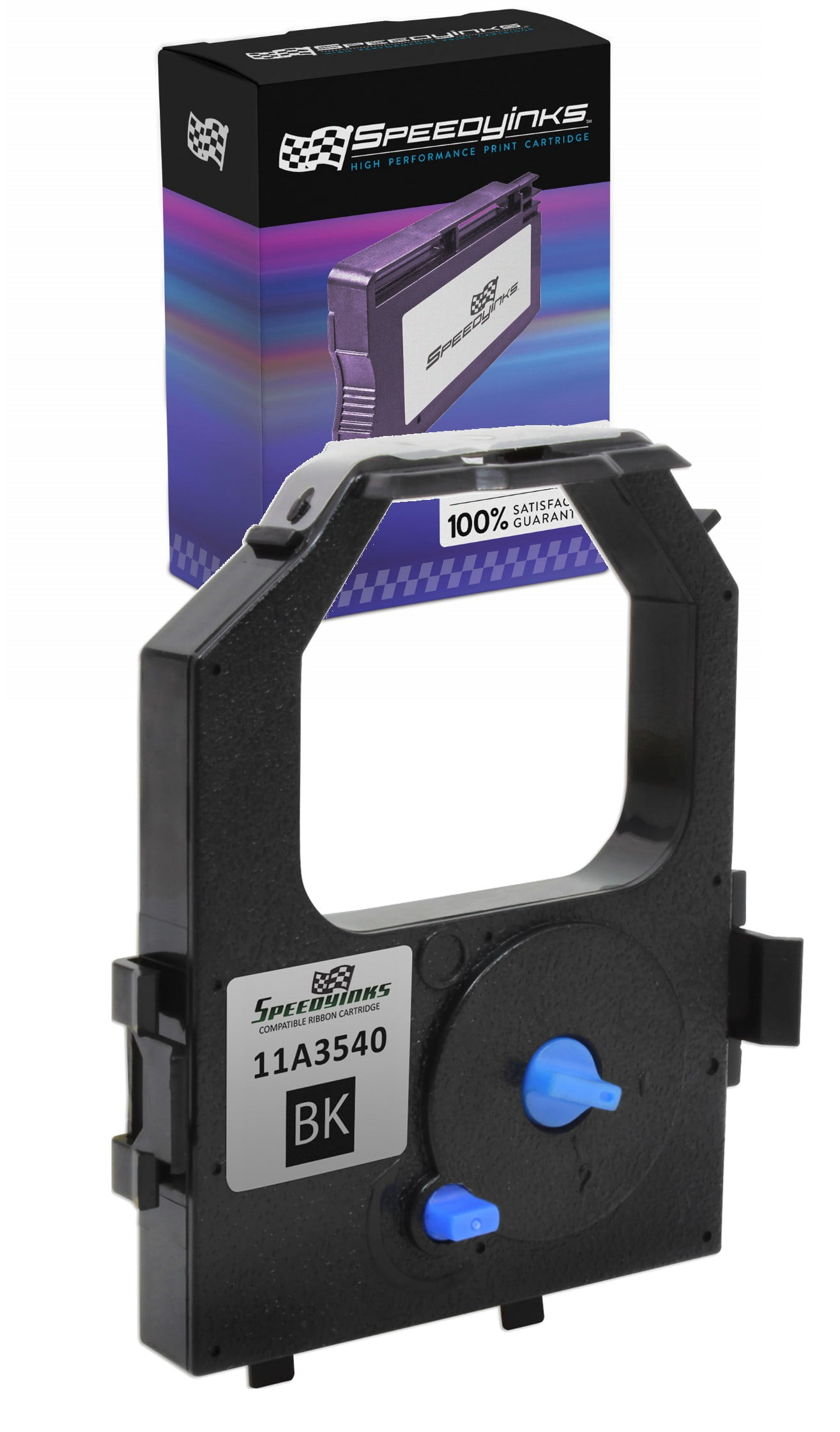 Speedy Compatible Printer Ribbon Cartridge Replacement for Lexmark ...